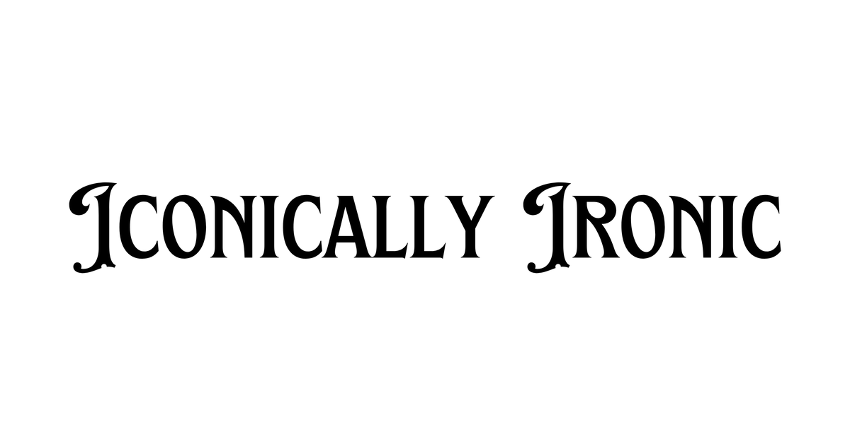 Iconically Ironic Shop